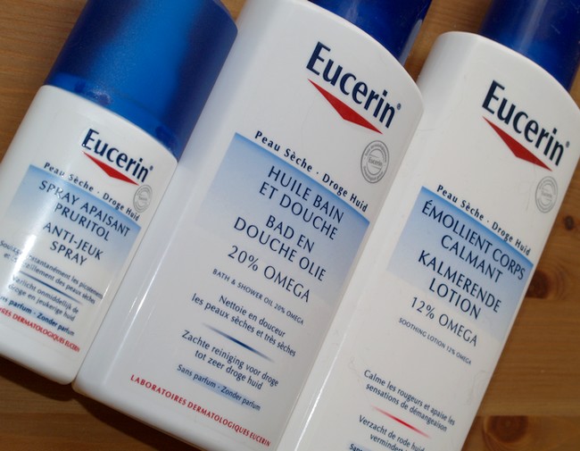 Test de la gamme Eucerin pour peaux sèches ou atopiques
